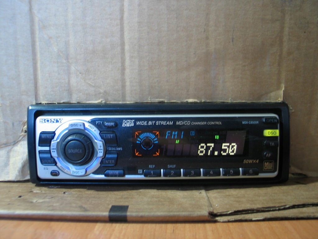 radio mini disc minidisc sony MDX-C8500R - 13479044601 - oficjalne ...
