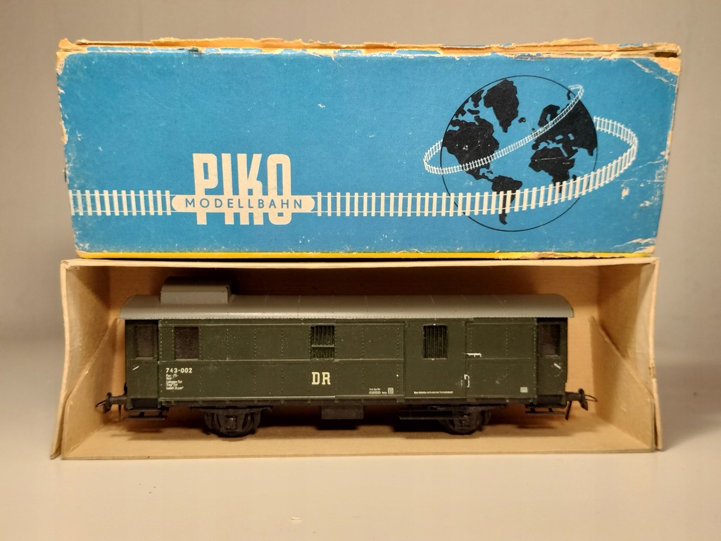 Wagon bagażowy Pwi 32 Piko H0 DR ep. III - 15296656794 - oficjalne ...