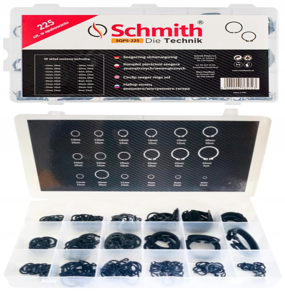 SEGERY PIERŚCIENIE OSADCZE SEGERA ZEWNĘTRZNE WEWN - 11820848412 ...