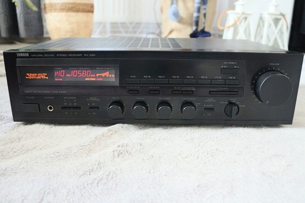 Amplituner Yamaha RX-330 2.0 czarny - 13076866976 - oficjalne archiwum ...