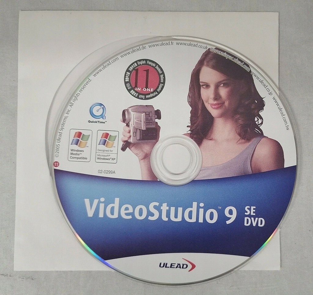 Ulead VideoStudio 9 SE DVD EN + klucz licencyjny - 11529373250 - oficjalne archiwum Allegro