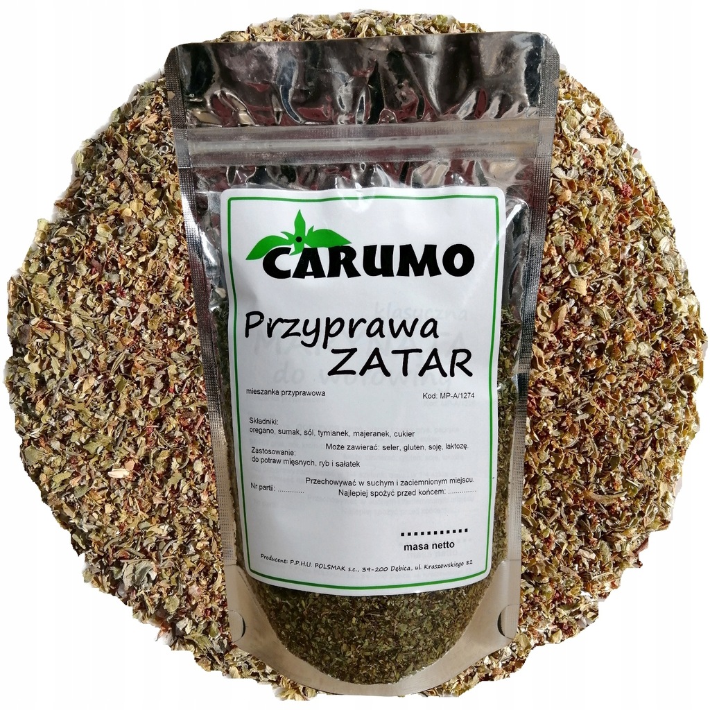 CARUMO Przyprawa ZATAR 100g - 11299159594 - oficjalne archiwum Allegro