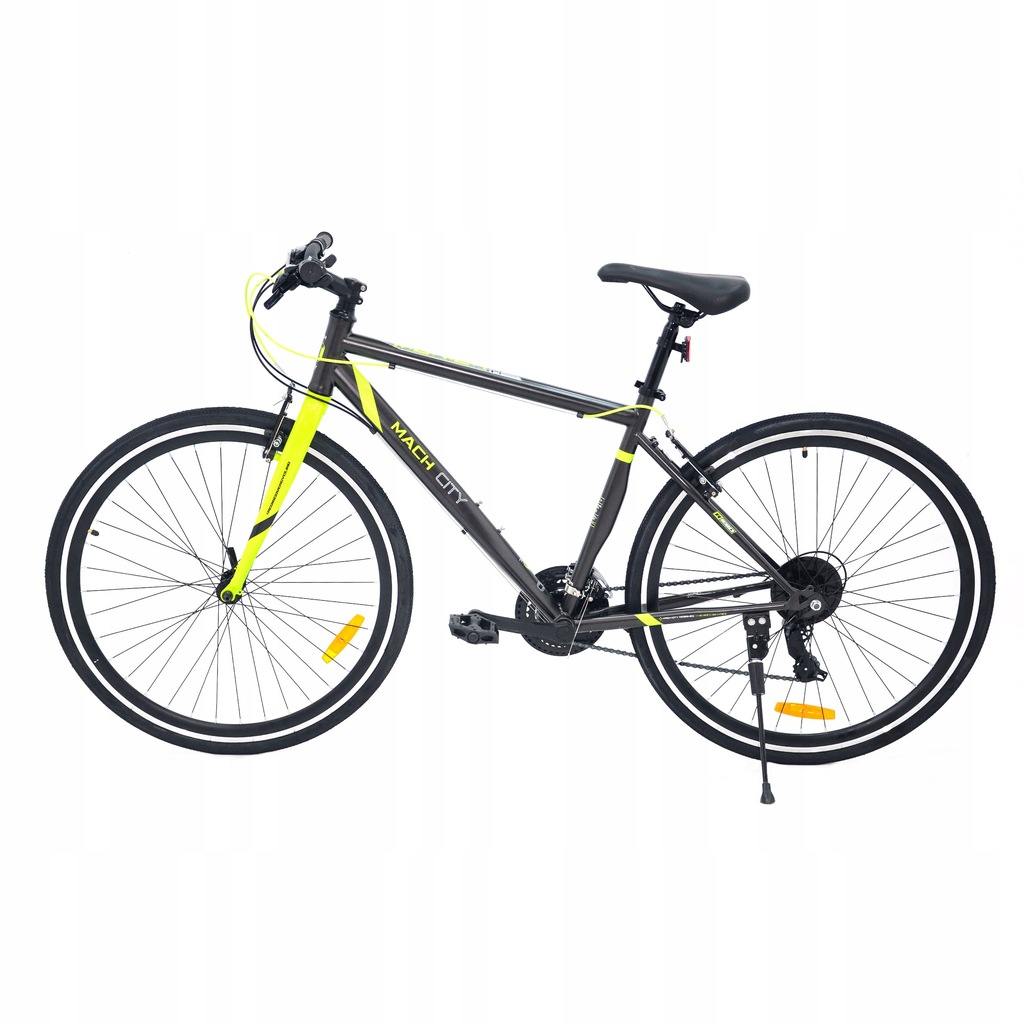 Rower Mach City Munich 21 Speed 700c acid green - 11101036324 ...