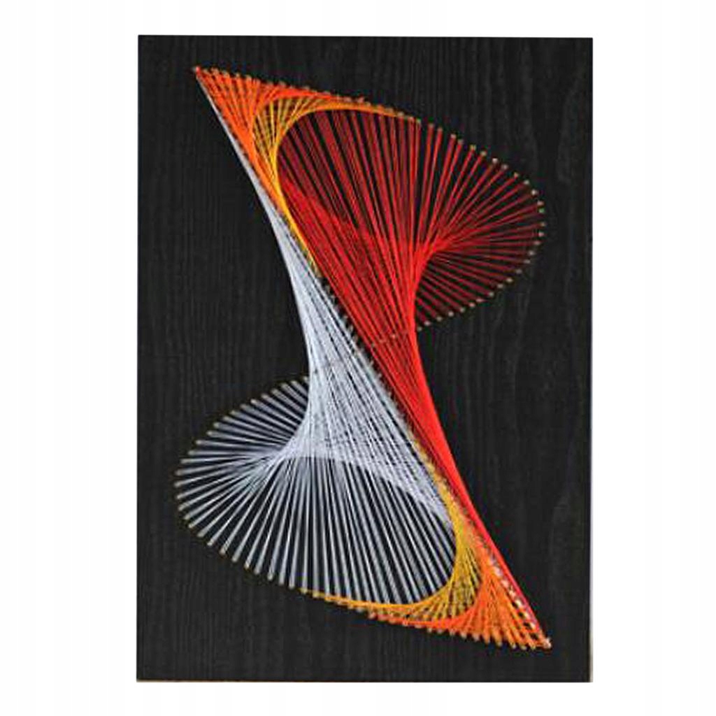 Pin String Art Kit Geometria 8 znaków Zestaw do - 12214832176 ...