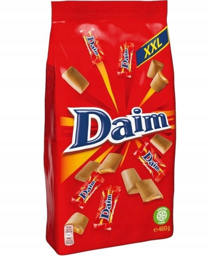 Czekoladki Daim z karmelem 460 g - 14344802258 - oficjalne archiwum Allegro