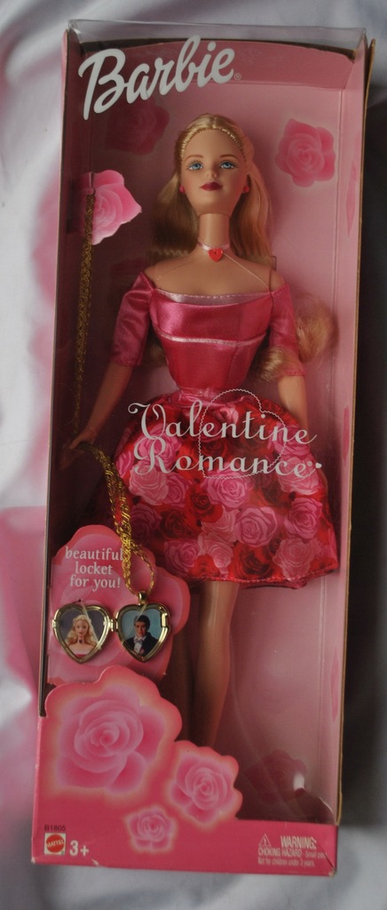lalka BARBIE VALENTINE ROMANCE mattel 2003 - 12013943344 - oficjalne ...