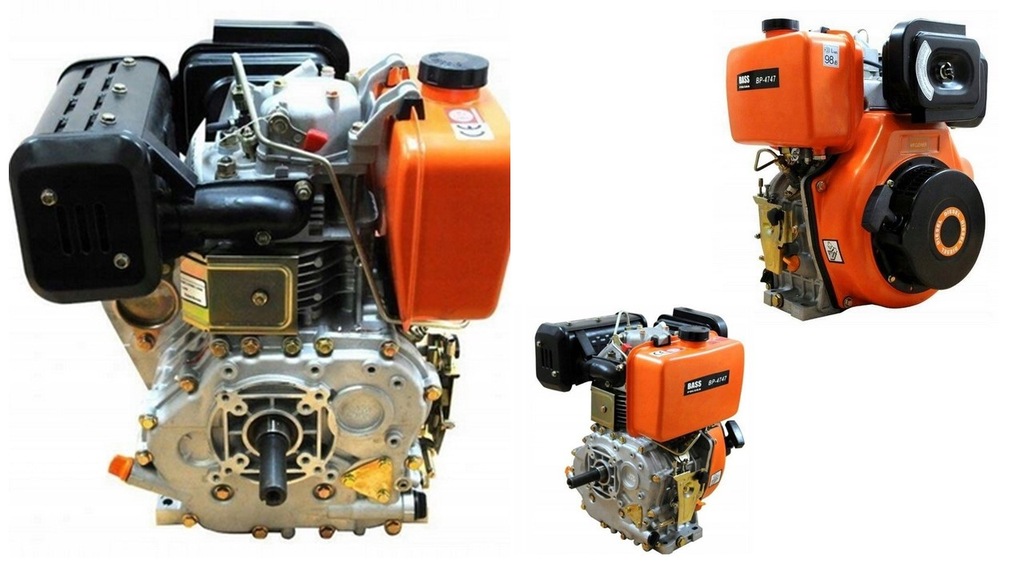 SILNIK SPALINOWY DO MASZYN BUDOWLANYCH 12KM DIESEL - 12778711851 ...