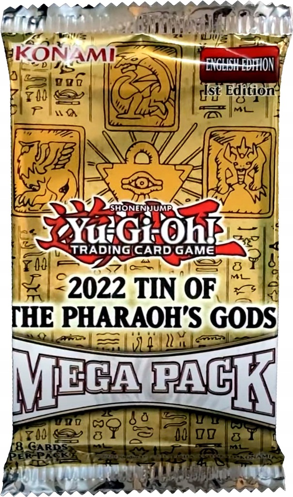 Yu-Gi-Oh! 2022 Tin of Pharaoh's Gods Mega-Pack - 13070848683 - oficjalne archiwum Allegro