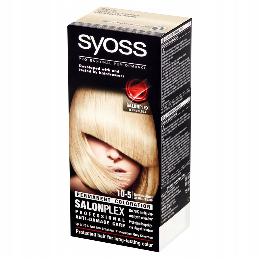 Syoss SalonPlex farba do włosów 10-5 Los Angeles. - 11806399875 ...
