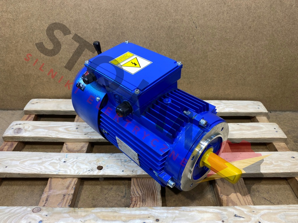 silnik elektryczny 2,2kW 1420obr. 3fazowy HAMULEC - 12488560245 - oficjalne archiwum Allegro