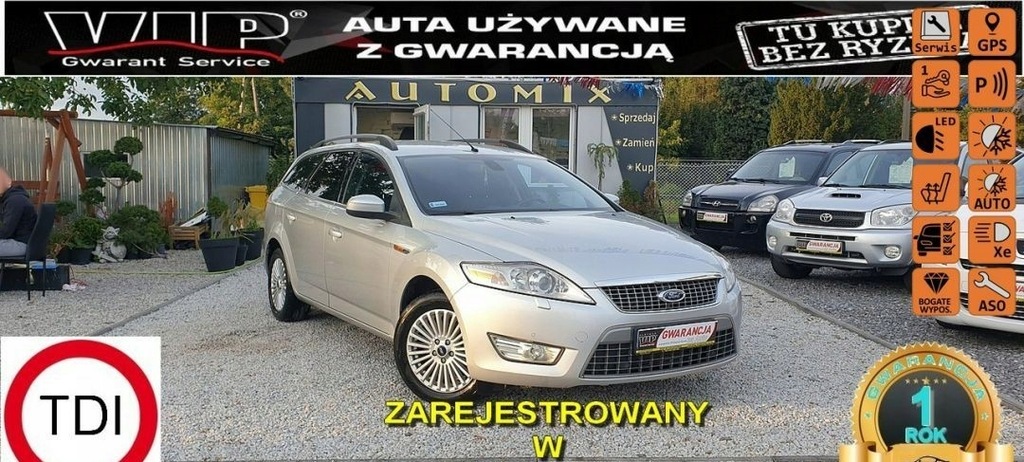 Ford Mondeo 2,0 tdci140 km,TITANIUM 1wl,Mega s... - 12968690859 ...