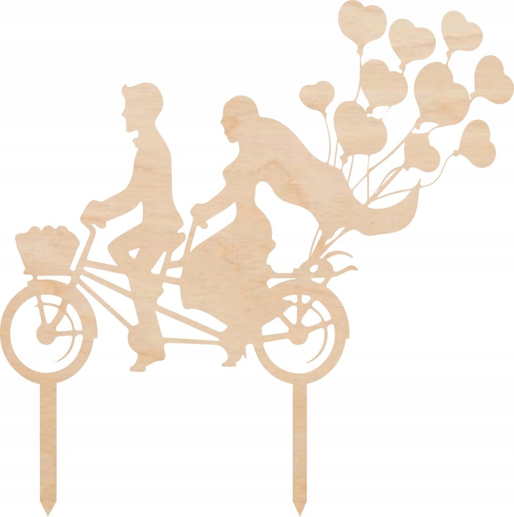 Topper - Para Młoda na Rowerze - 11639976283 - oficjalne archiwum Allegro