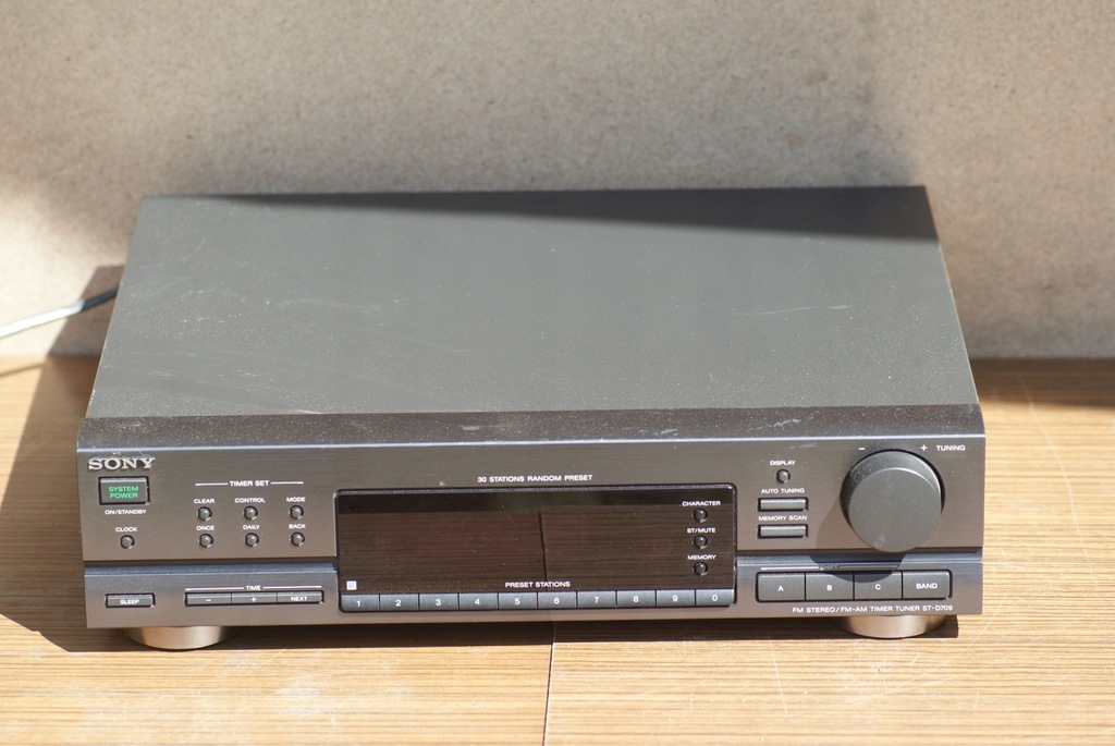Tuner SONY ST-D709 cyfrowy - 13896396498 - oficjalne archiwum Allegro