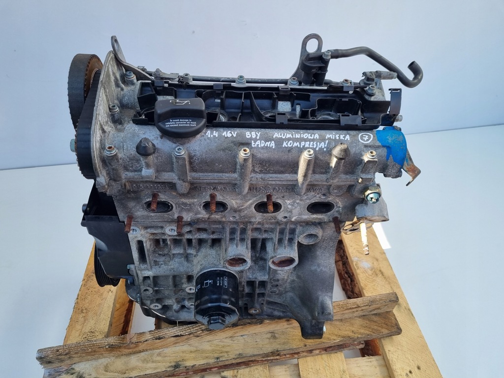 SILNIK Audi A2 1.4 16V 75KM aluminiowa miska BBY - 12164202491 ...