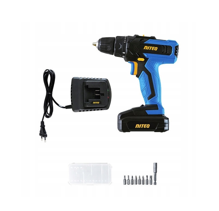 Wiertarko Wkrętarka Akumulator Niteo Tools 20V - 12679561344 - oficjalne archiwum Allegro