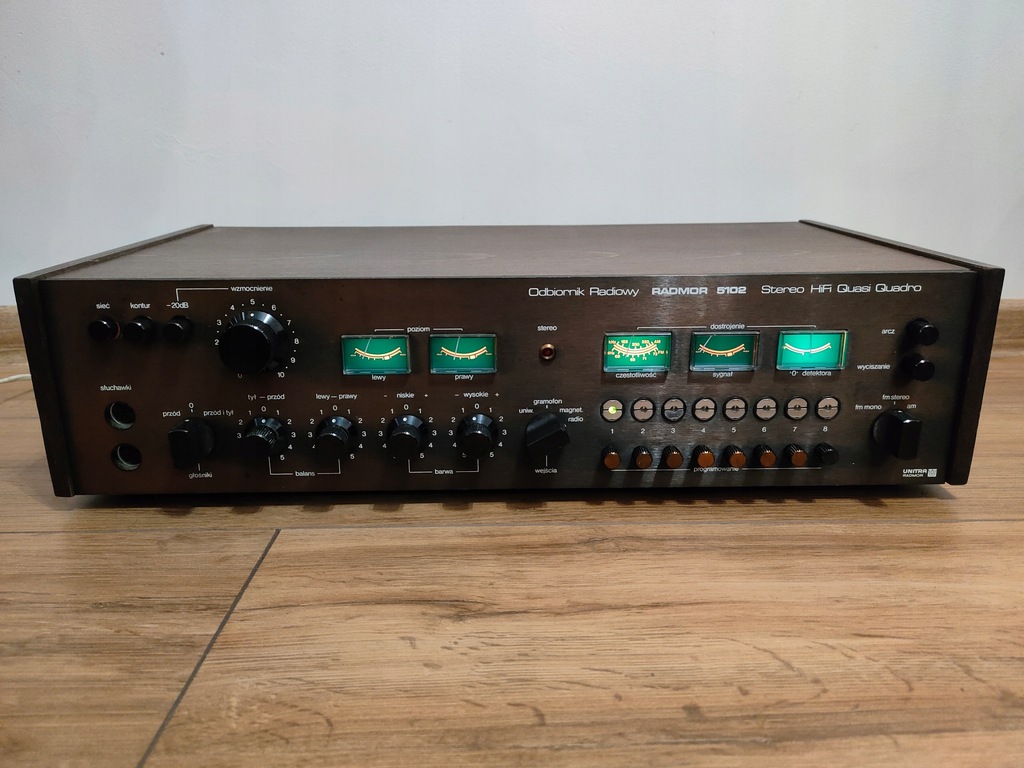 Amplituner Radmor 5102 Brązowy [4] - 13674058533 - oficjalne archiwum ...