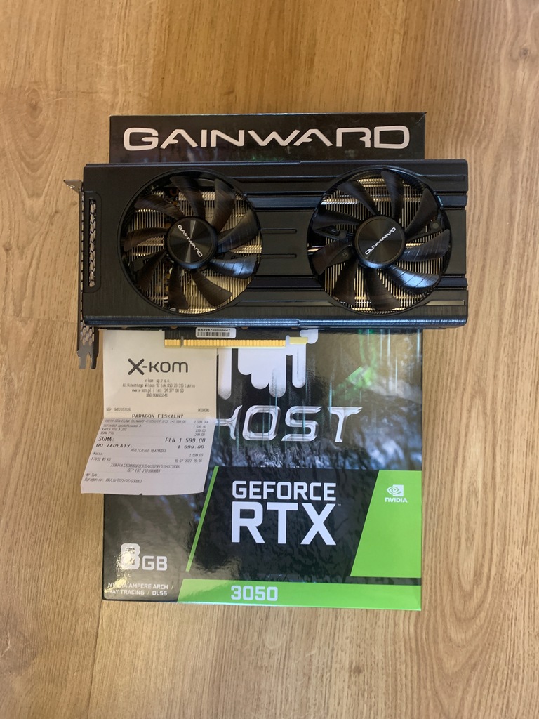 Gainward GeForce RTX 3050 8 GB *GWARANCJA 9MSC* - 12697298946 ...