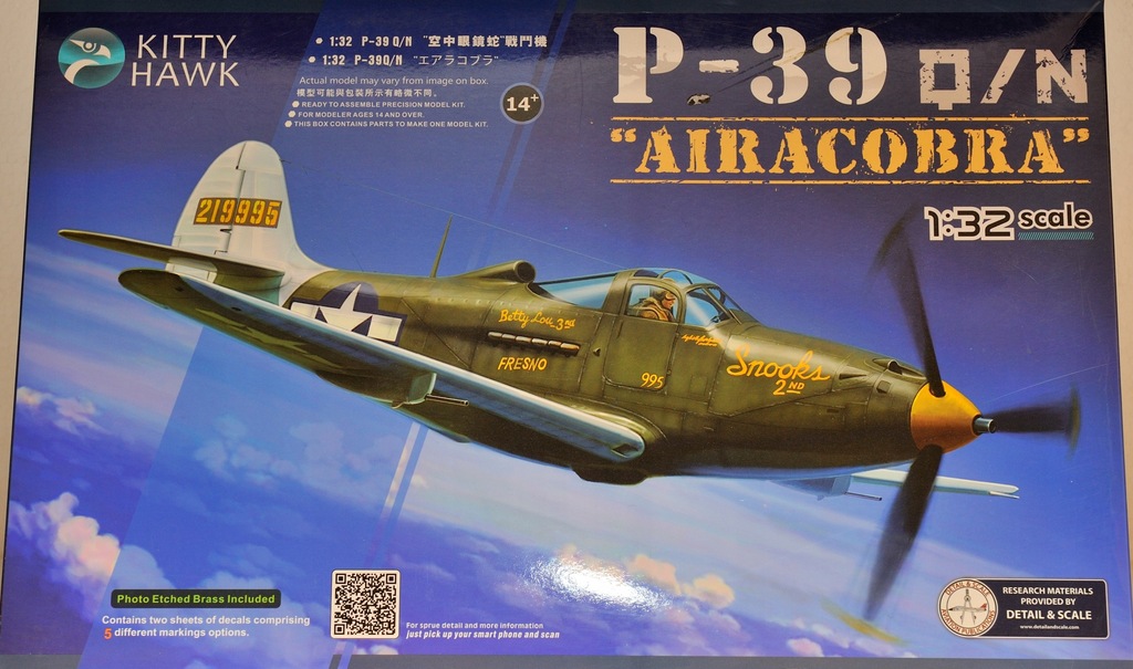 Bell P-39 Q/N Airacobra Kitty Hawk / KH 32013/1:32 - 13083746330 ...