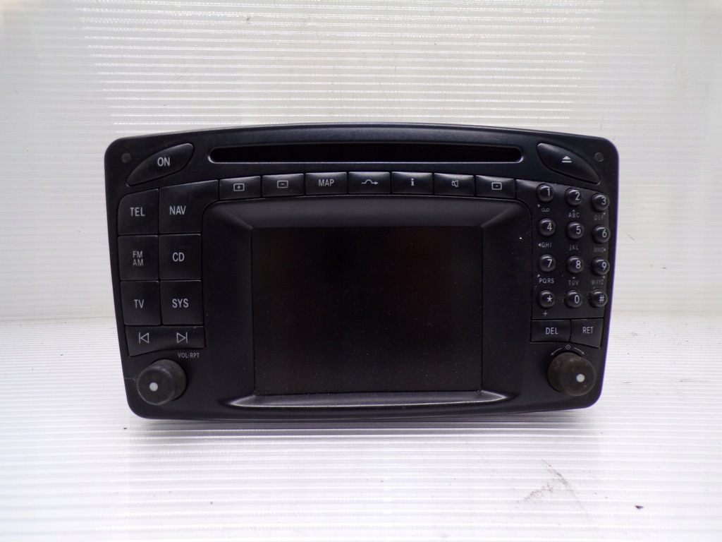 RADIO NAWIGACJA COMAND MERCEDES W203 W209 CLK - 12757770476 - oficjalne ...