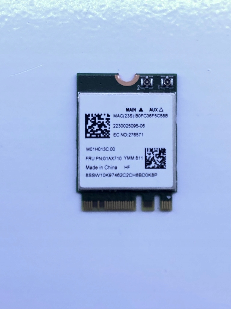 Moduł WIFI RTL8821CE 802.11AC 1X1 Wi-Fi+BT 4.2 - 12741857799 ...