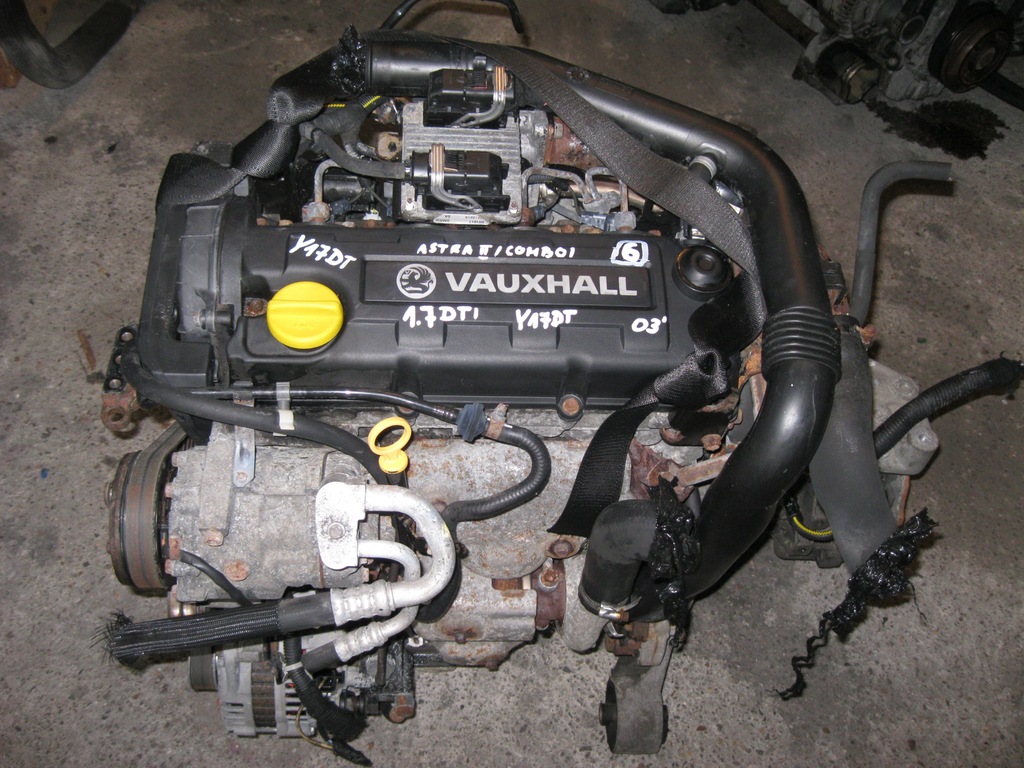 SILNIK Y17DT 1.7 DTI ISUZU ASTRA II COMBO KOMPLET - 11106862318 ...