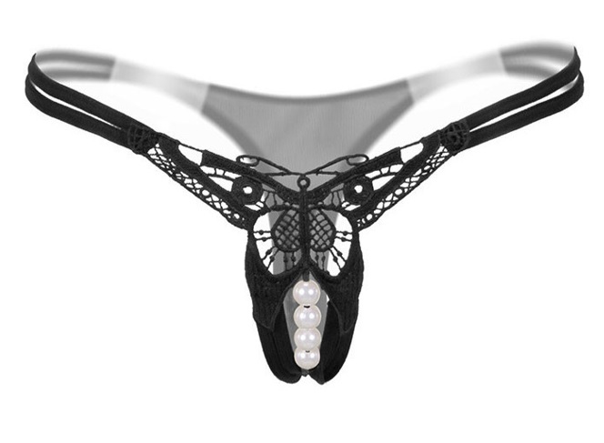Kuszące, seksowne stringi z koralikami, M-L - 7506314208 - oficjalne ...