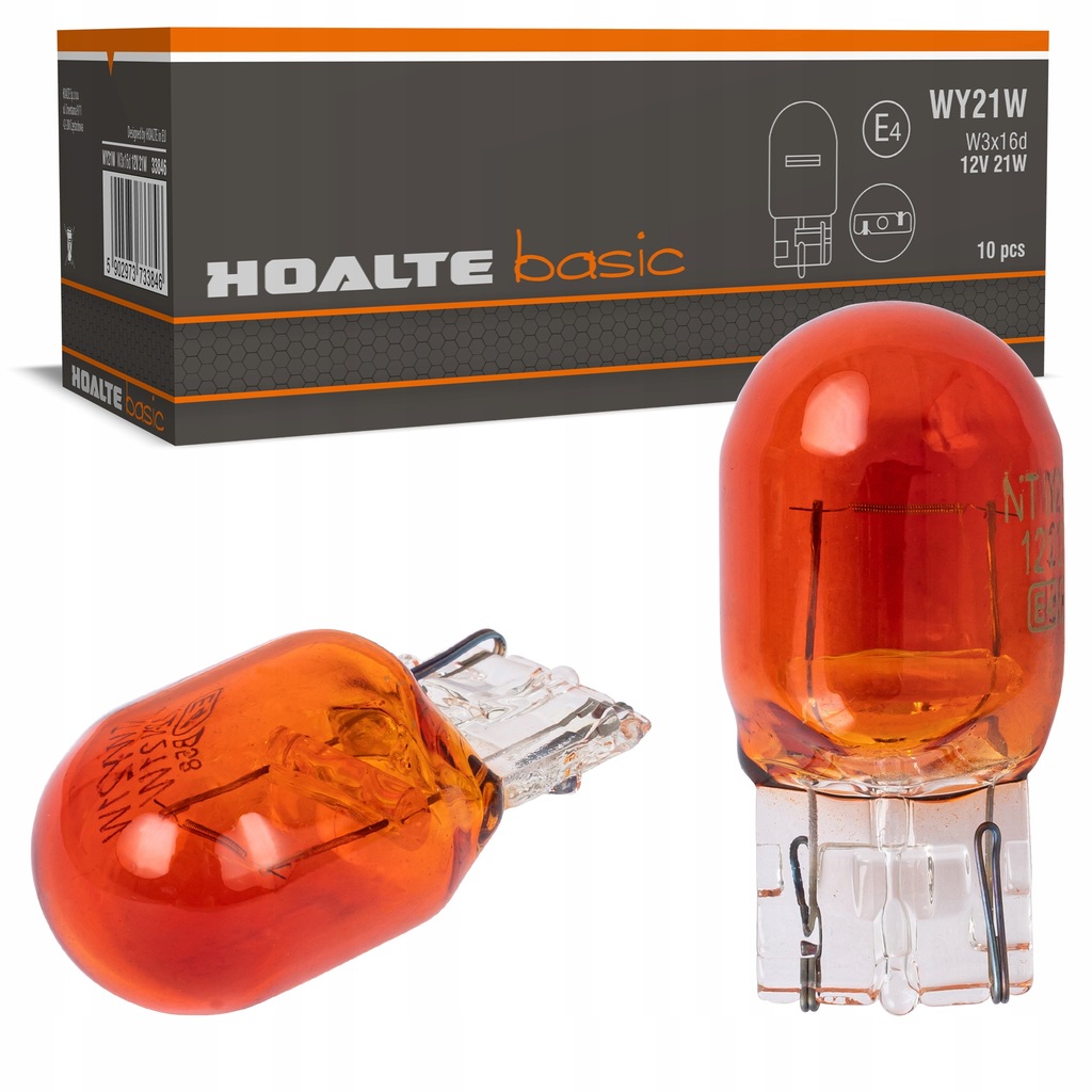 ŻARÓWKA żarówki WY21W amber 12V do kierunkowskazów - 9424902485 ...