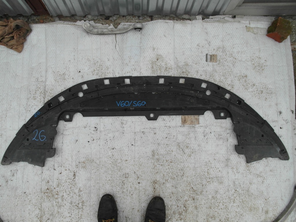 VOLVO V60 S60 PŁYTA OSŁONA POD ZDERZAK - 13709351611 - oficjalne ...