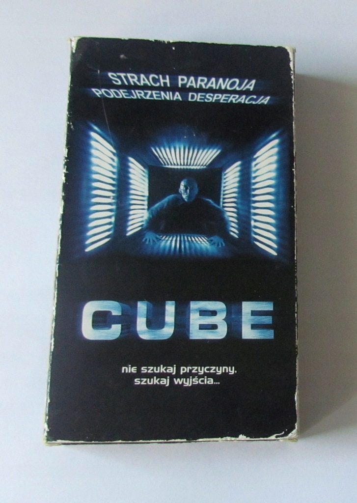 CUBE kaseta video VHS Nowa Fantastyka poleca SF - 14377196149 ...