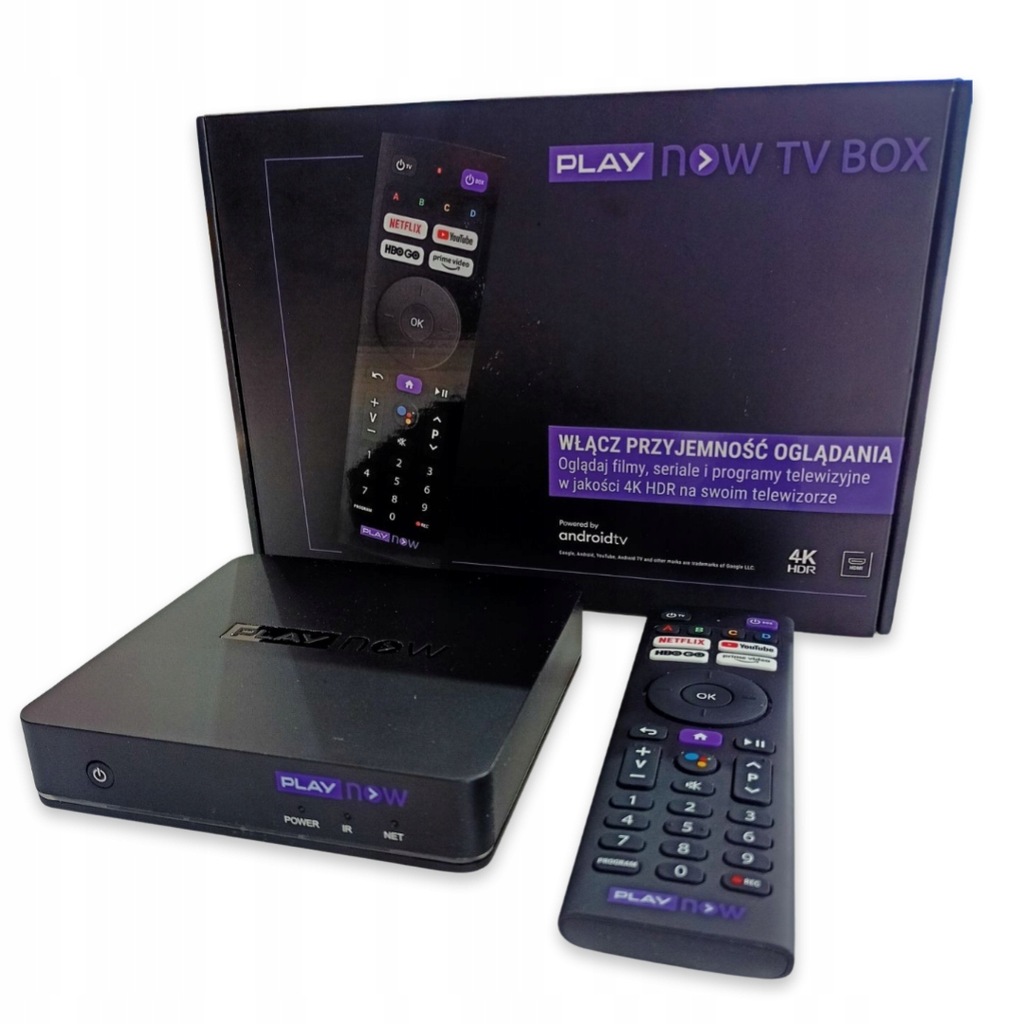 DEKODER PLAY NOW TV BOX - 12379178838 - oficjalne archiwum Allegro