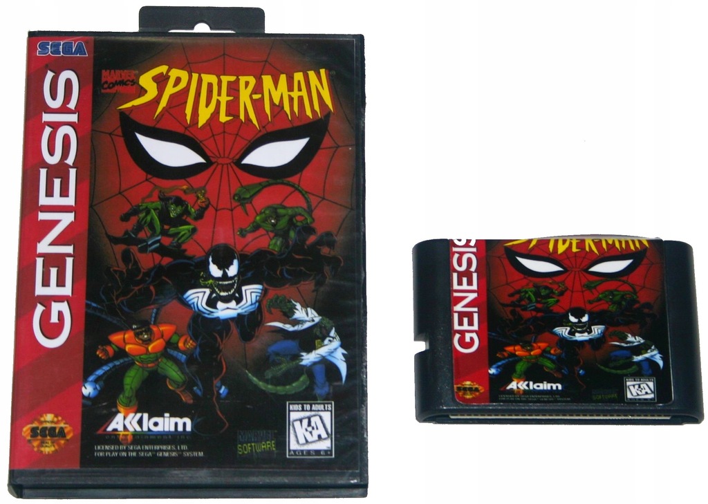 Spider-Man gra na Sega Mega Drive. - 12939883980 - oficjalne archiwum ...