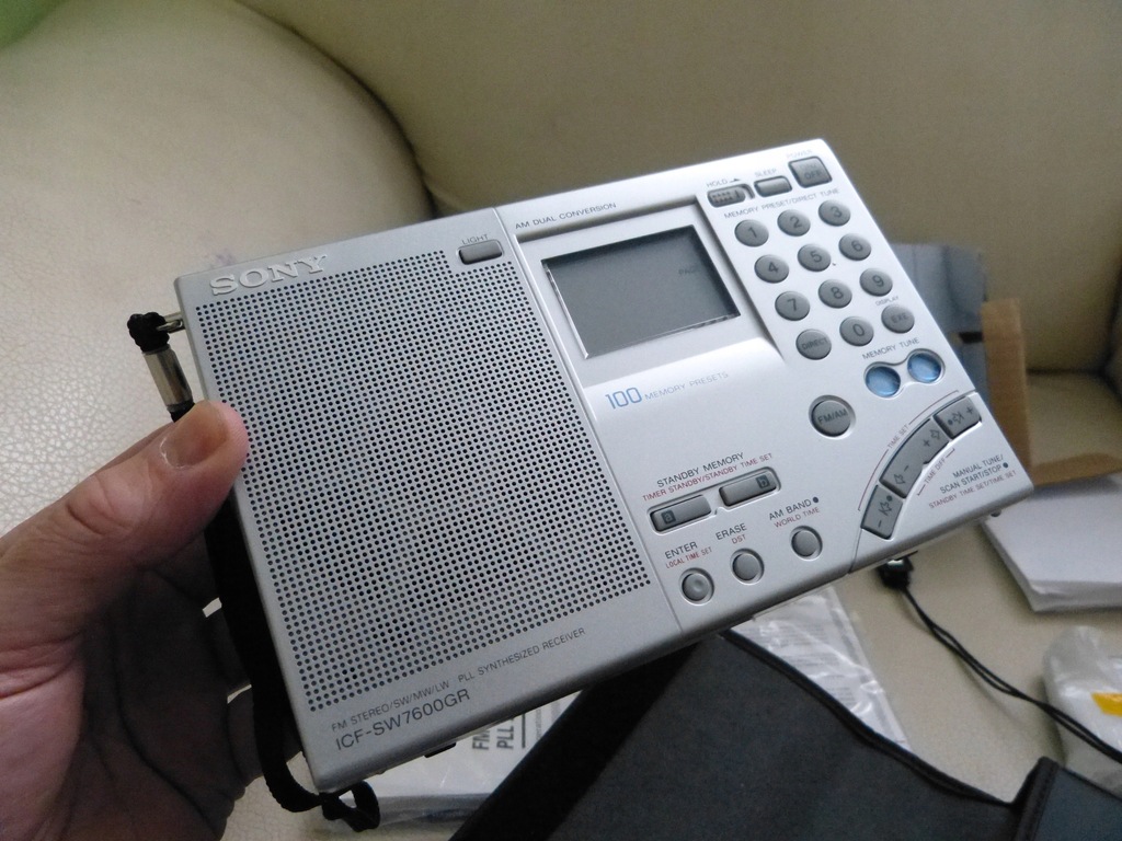 FABRYCZNIE NOWE RADIO SONY ICF-SW7600GR SREBRNE!!! - 13253165834 ...