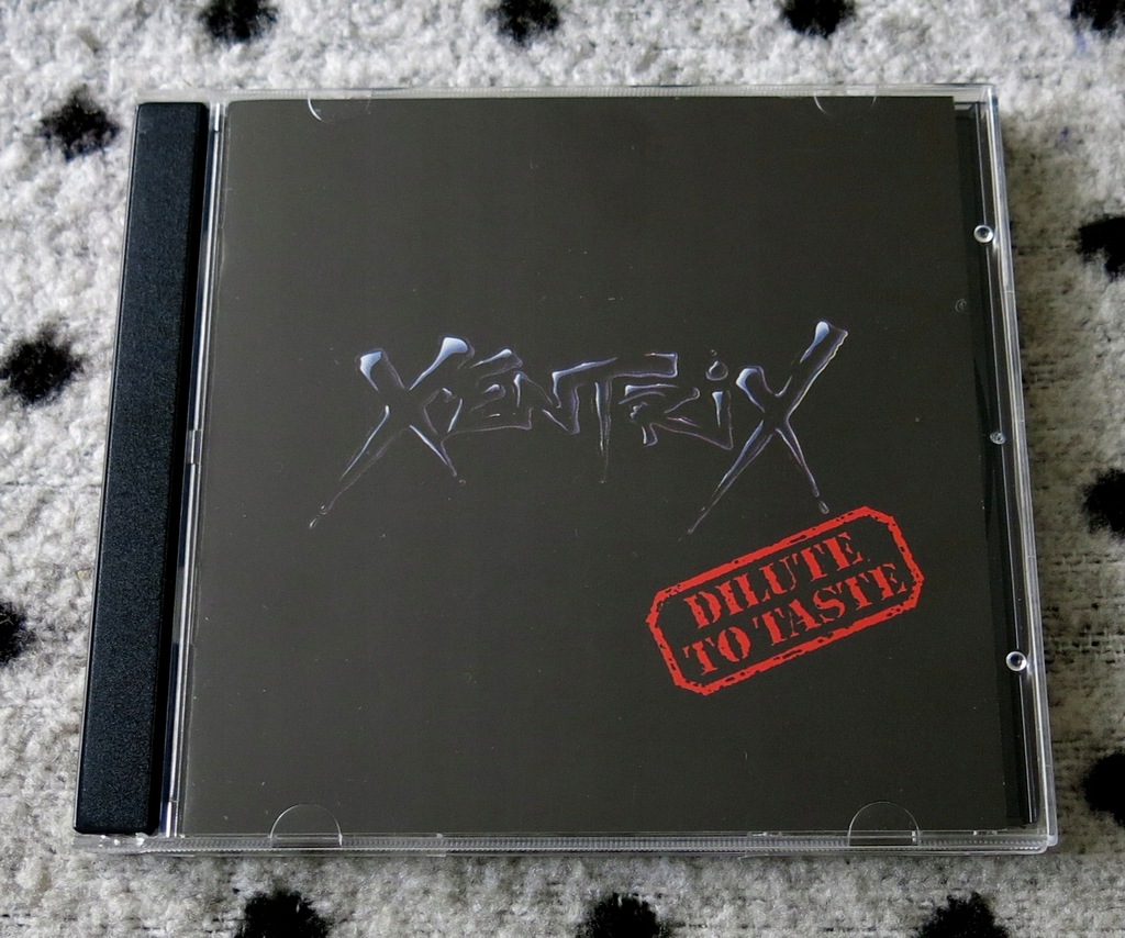 XENTRIX - Dilute To Taste CD EP CORONER DEATHROW - 13586949379 ...