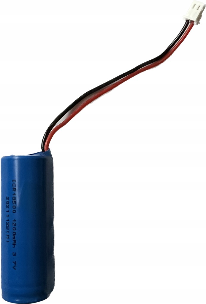Akumulator Bateria 1200mAh 3,7V 2pin ICR 18500 - 13417144139 - oficjalne archiwum Allegro