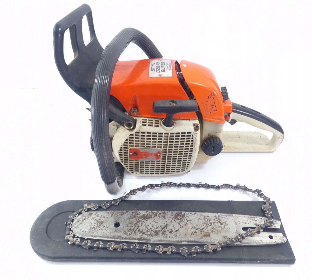 PIŁA SPALINOWA ŁAŃCUCHOWA STIHL 028 AV SUPER - 13307141201 - oficjalne archiwum Allegro