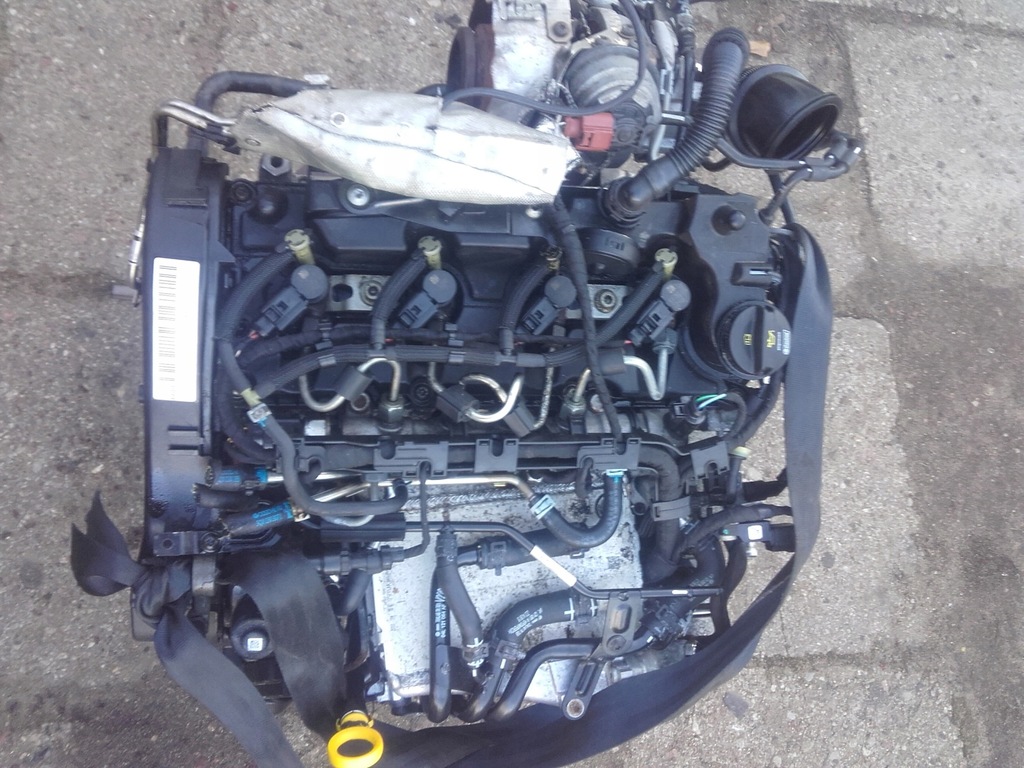 SILNIK VW SEAT SKODA AUDI 1.6 TDI DDY DDYA DDYB DDYC KOMPLETNY ...