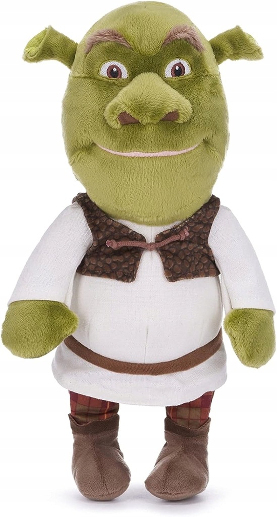 SHREK MASKOTKA PLUSZAK ZABAWKA FILMOWA LICENCJA 25CM - 14399411330 ...