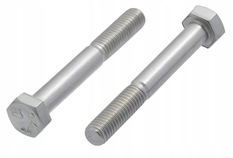 ŚRUBY M6x60 pół gwint A4 nierdzewne 100 szt. - 13286527522 - oficjalne ...