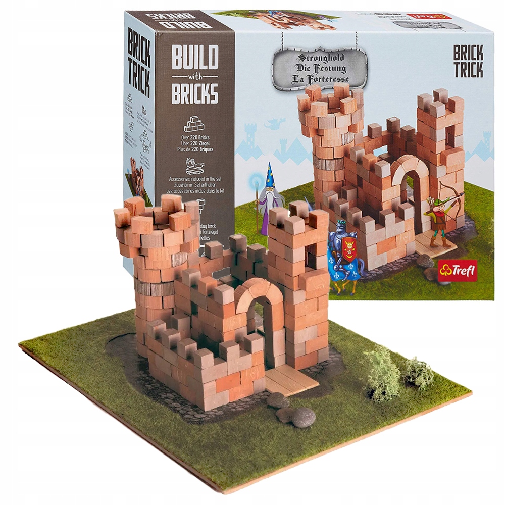 BRICK TRICK BUDUJ Z CEGŁY TWIERDZA FORTECA ZAMEK - 13955709073 - oficjalne archiwum Allegro