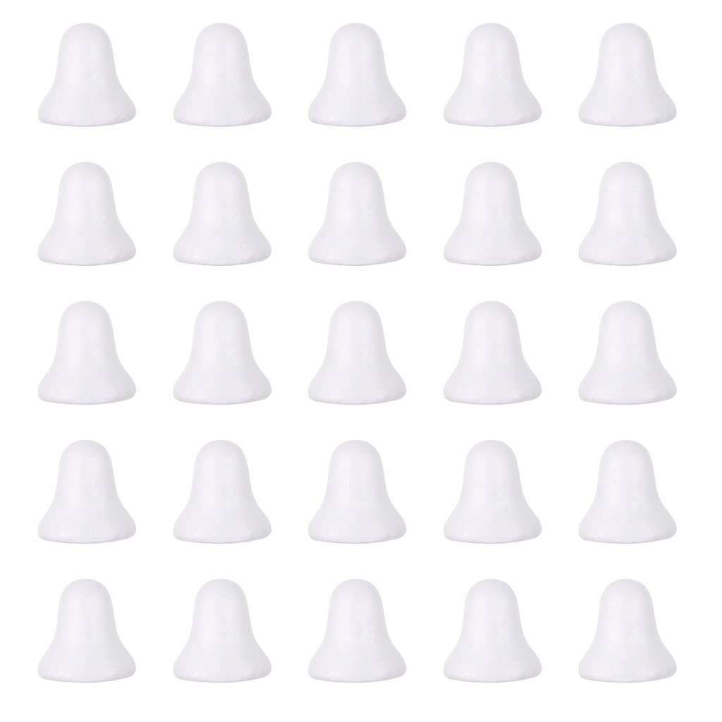 Bubble Bell White Foam Bells Polystyrene Nativity - 14915235632 ...