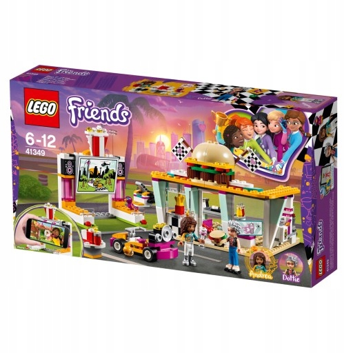 LEGO Friends Wyścigowa restauracja 41349 - 7725134173 - oficjalne ...