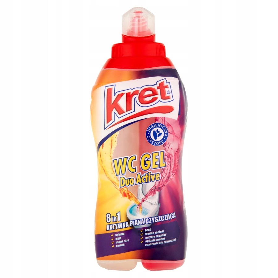 KRET WC ŻEL 700G DUO ACTIVE 8W1 - 12356852640 - oficjalne archiwum Allegro