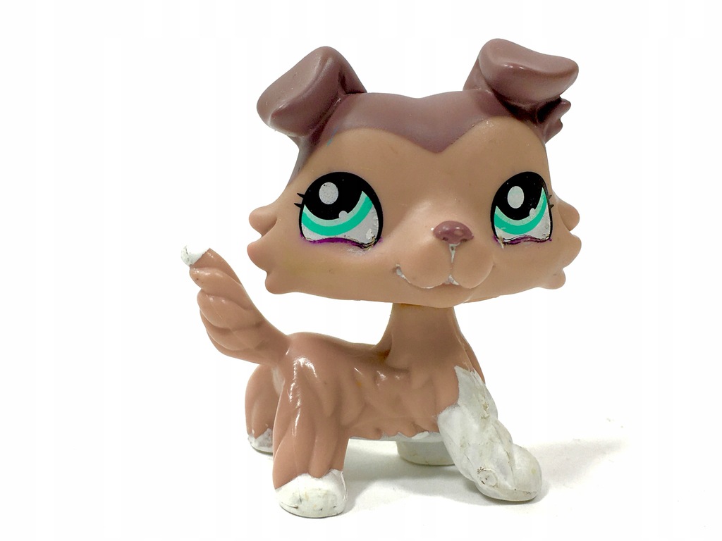 Littlest Pet Shop Pies Collie Figurka Hasbro LPS - 12296416065 ...