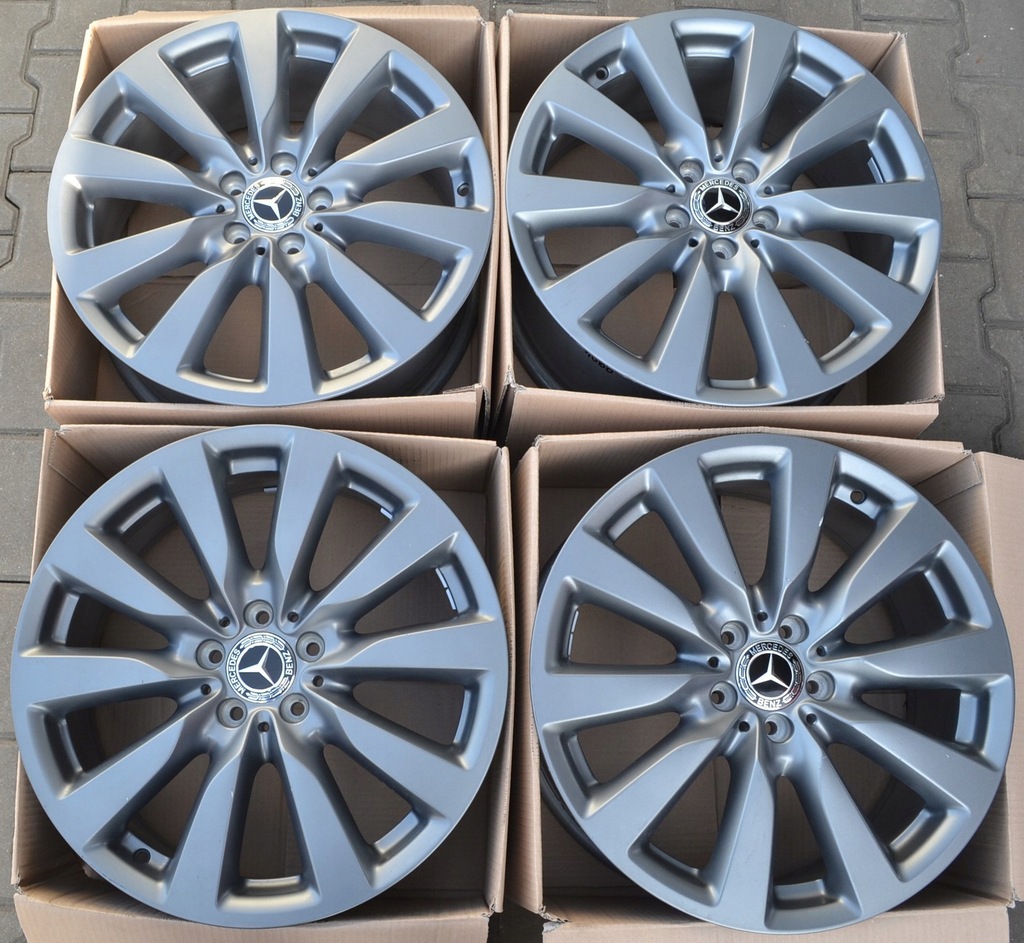 FELGI MERCEDES GLE GLC W221 5x112 8J19 ET 38 1868 - 11996675393 - oficjalne archiwum Allegro