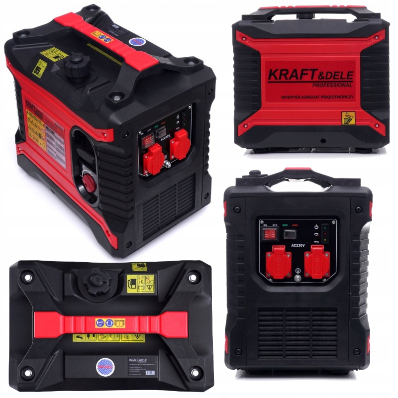 AGREGAT PRĄDOTWÓRCZY GENERATOR PRĄDU INWERTOROWY 2 - 12327344247 - oficjalne archiwum Allegro