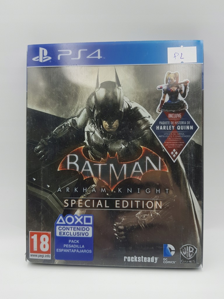 Batman Arkham Knight Special Edition Steelbook PS4 - 11520880882 - oficjalne archiwum Allegro
