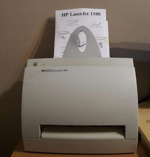 Drukarka laserowa HP Laserjet 1100 używana - 13548823260 - oficjalne archiwum Allegro
