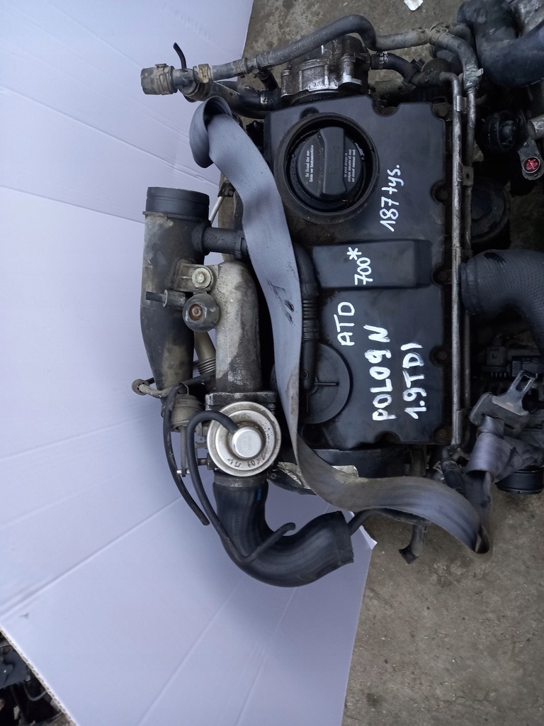 SILNIK ATD 1.9 TDI VW POLO 9N - 13019405228 - oficjalne archiwum Allegro