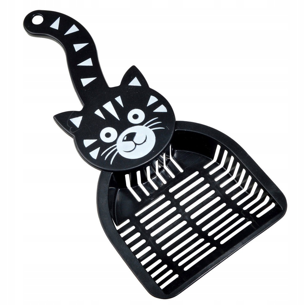 ŁOPATKA DO KUWETY z kotkiem 27x13 CZARNA - 12907615685 - oficjalne ...