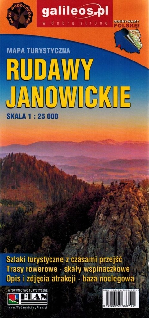 RUDAWY JANOWICKIE MAPA TURYSTYCZNA LAMINOWANA - 9508285391 - oficjalne ...